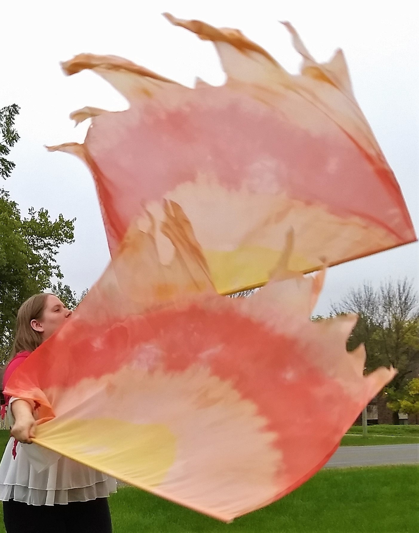 Holy Fire - Worship Flags, Dance Flags, Praise Flags