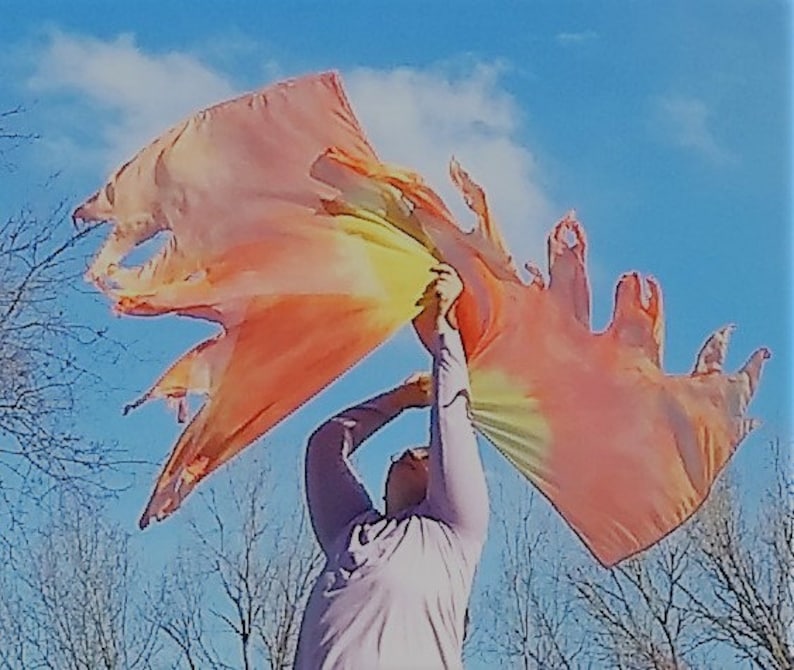 Holy Fire Worship Flags Dance Flags Praise Flags - Etsy