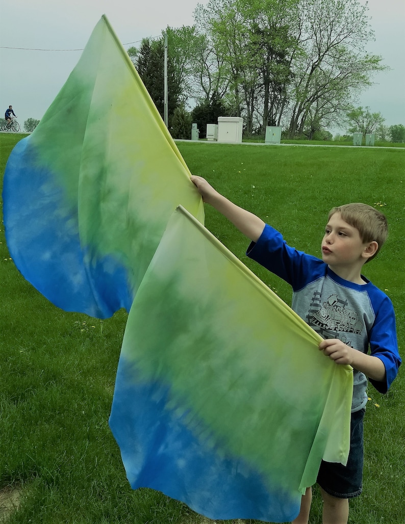 Children's Bundle - 4 Flag Sets (8 Flags) - Worship Flags, Dance Flags ...