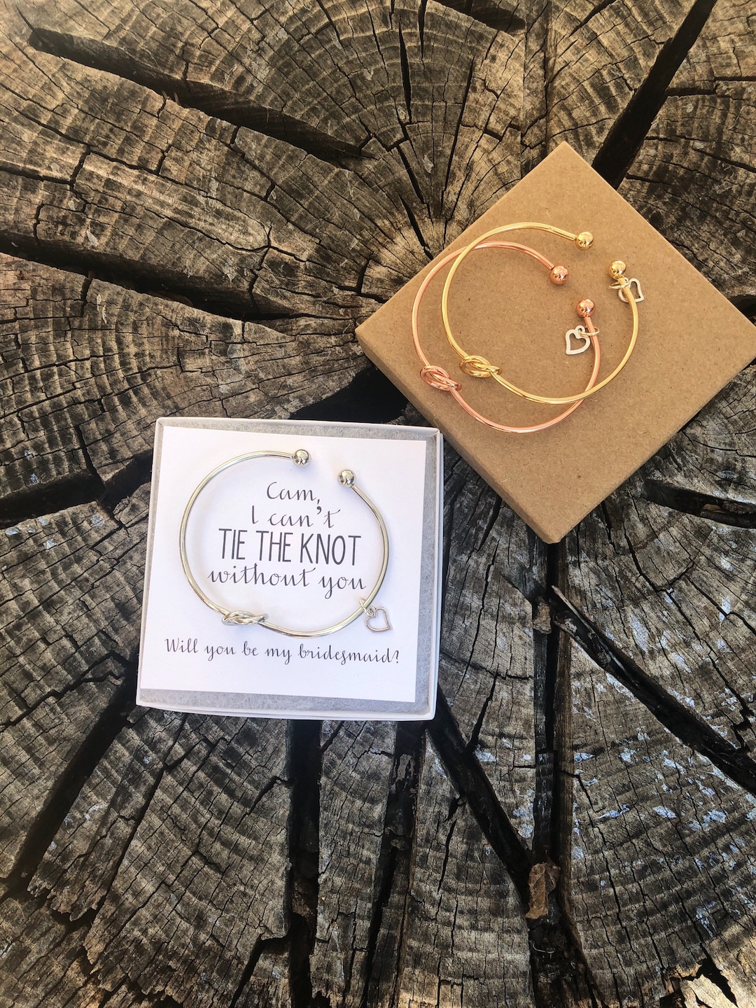 CUSTOM I Can't Tie the Knot Without You, Will You Be My Bridesmaid ...