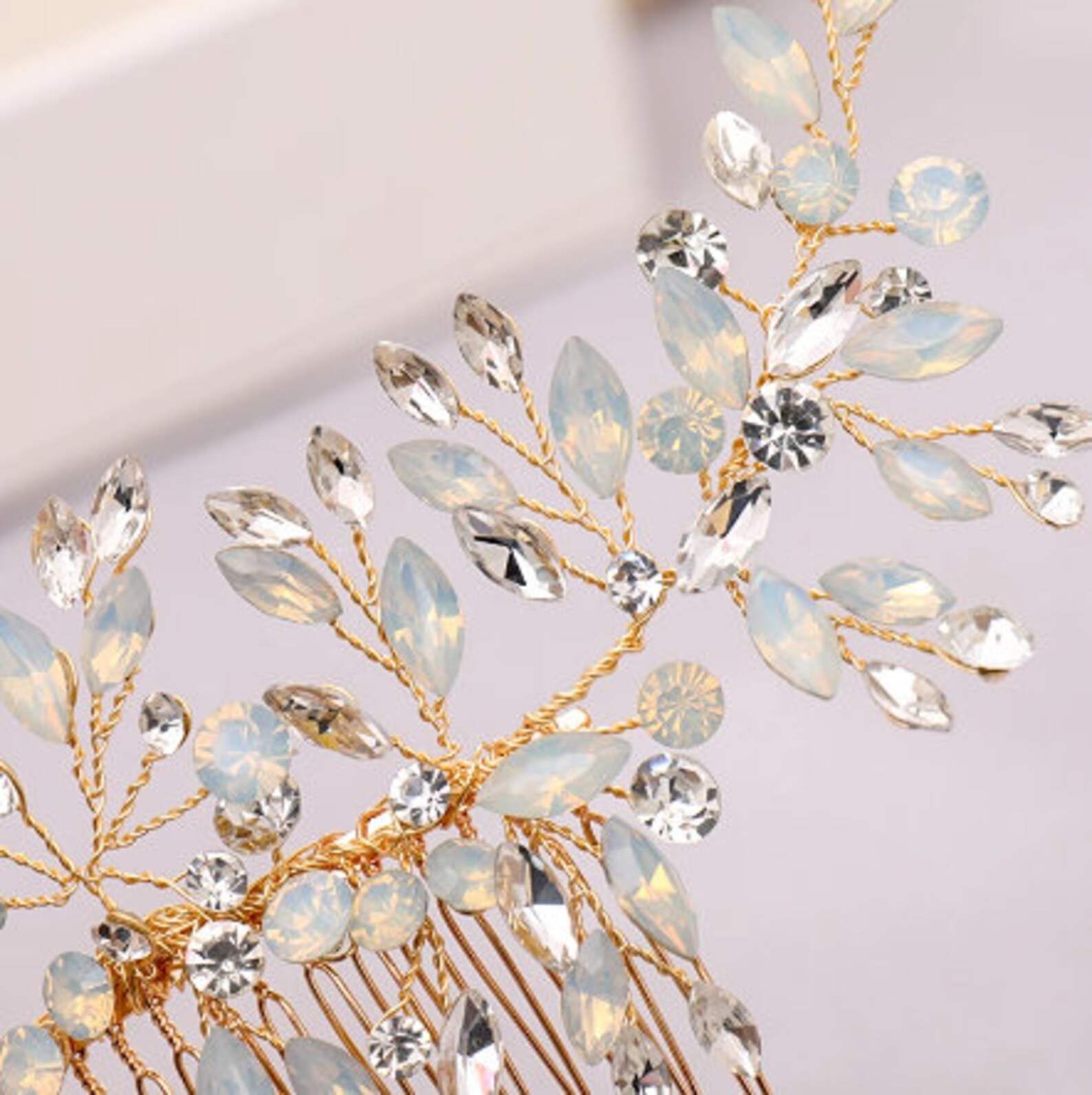 Bridal Swarovski Crystal Comb Rhinestone Comb Bridal Comb - Etsy