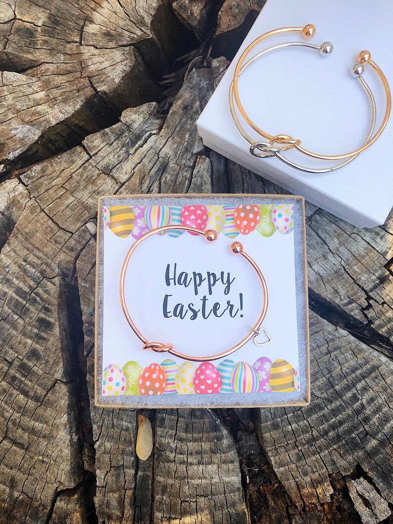 Easter Jewelry Gift Knot Bracelet Happy Easter Spring Gift - Etsy
