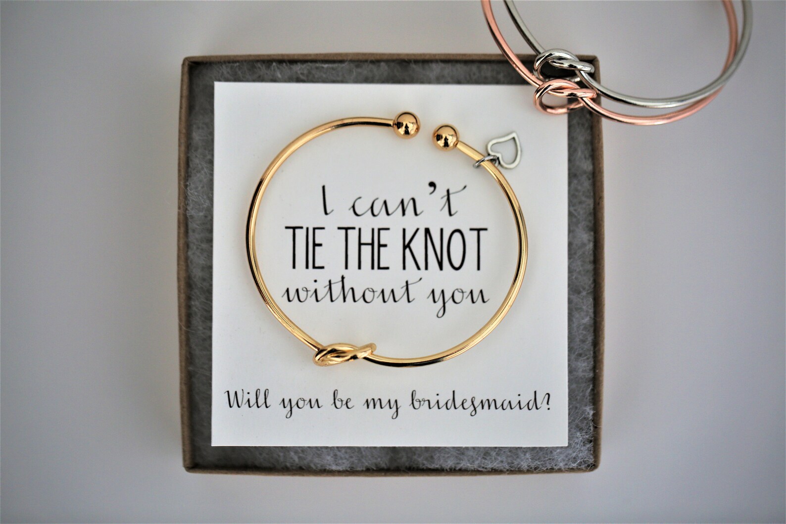 I Can't Tie the Knot Without You Will You Be My - Etsy