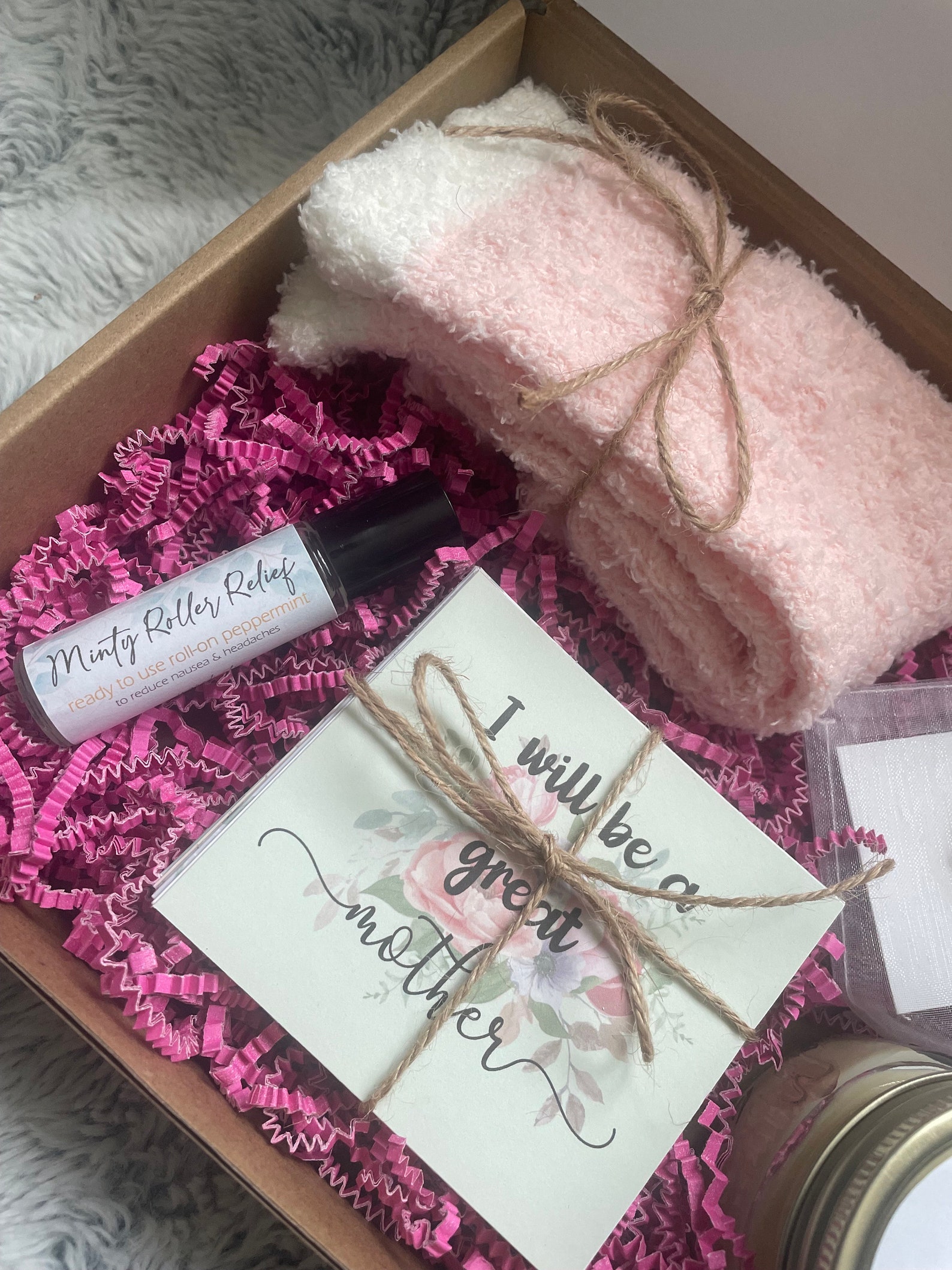 Expecting Mom Affirmation Box|self-care Package |pregnancy, Stress ...