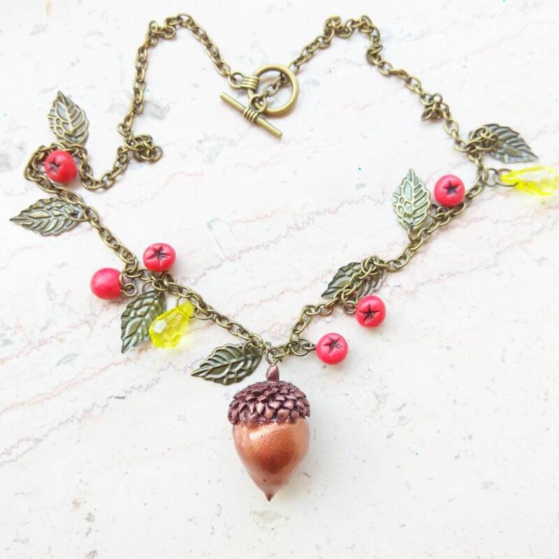 Colorful Acorns - Etsy