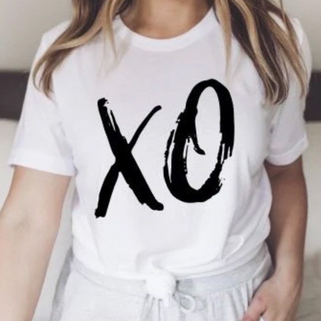 XO Brush Style Shirt, XO Shirt, XO T-shirt, Love Shirt - Etsy