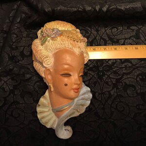 30s Goebel Bieber Wall Mask of a Lady, Goldshieder, Kurt Goebel, Erna ...