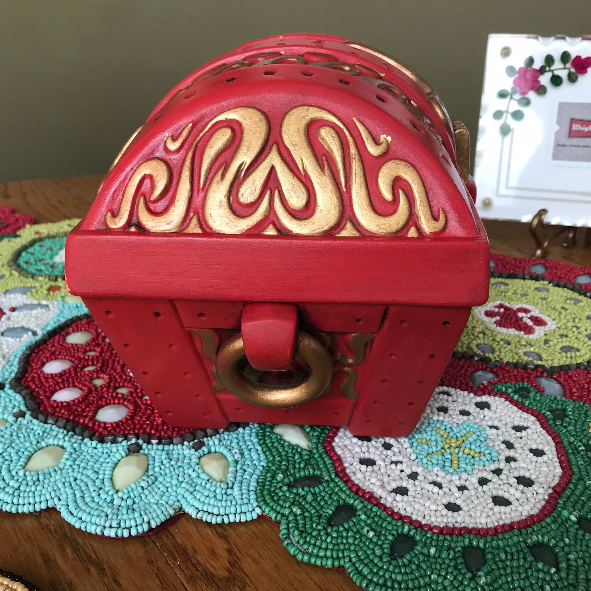 Vintage 60s Ceramic Treasure Chest Arabian Nights Pirate - Etsy UK