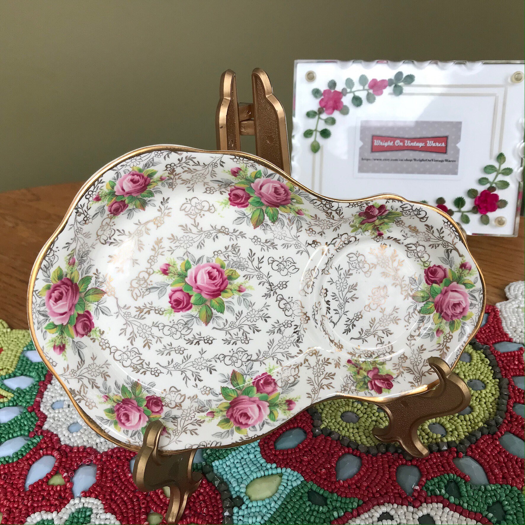 Vintage 1940s James Kent China June Roses 5020 Chintz Tea and - Etsy