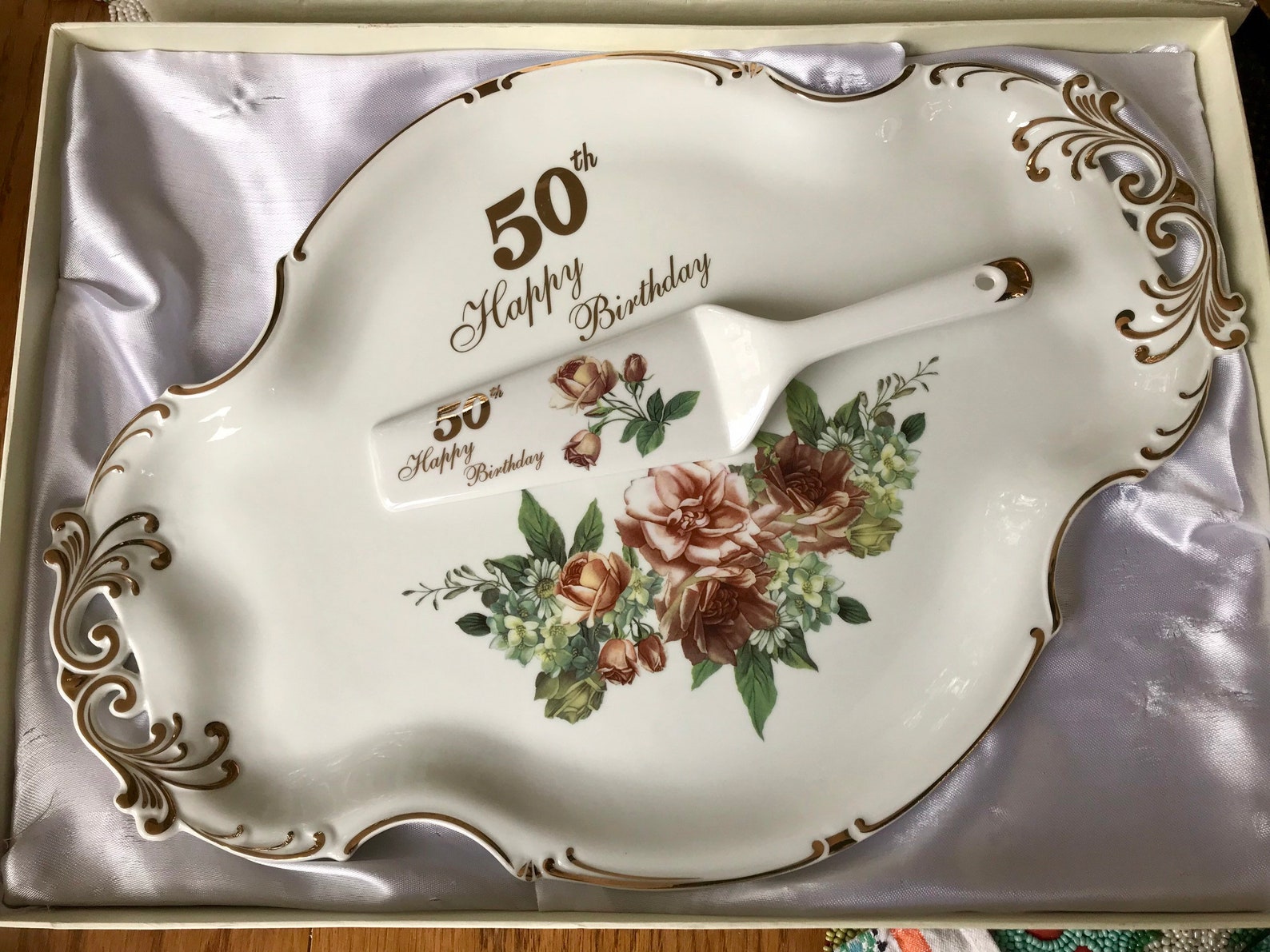 Adeline Porcellana Fine Platter Large Italian Porcelain 50th - Etsy