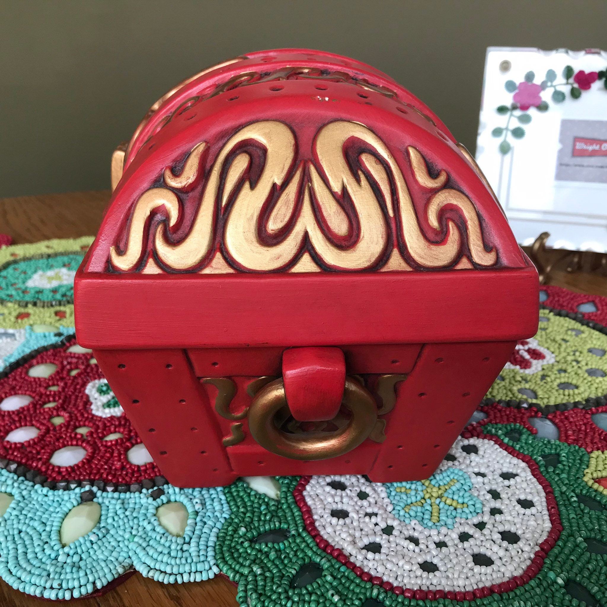 Vintage 60s Ceramic Treasure Chest Arabian Nights Pirate - Etsy UK