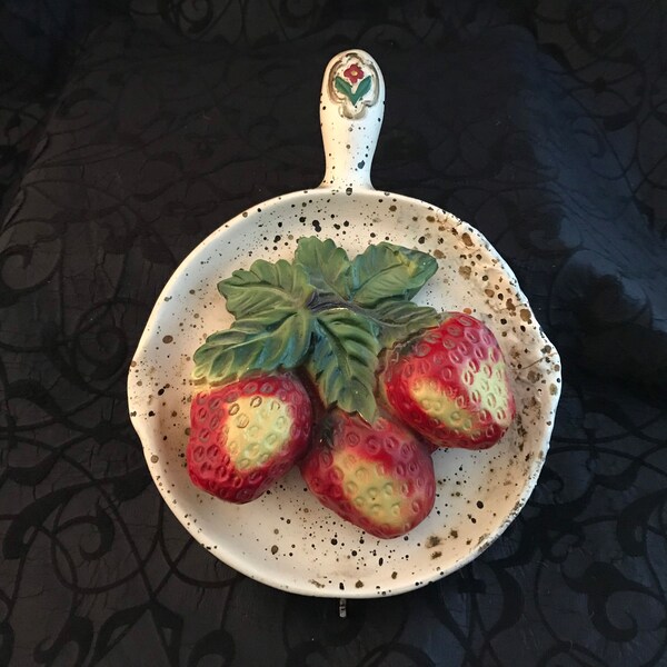 Red Black Chalkware - Etsy