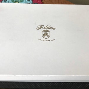 Adeline Porcellana Fine Platter, Large Italian Porcelain 50th Birthday ...