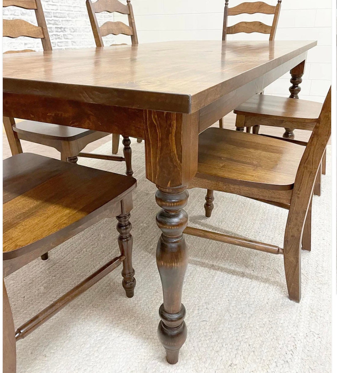 Country Cottage Dining Table - Etsy