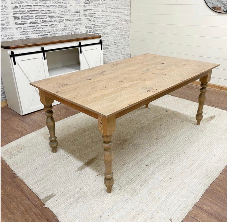 Country Cottage Dining Table - Etsy