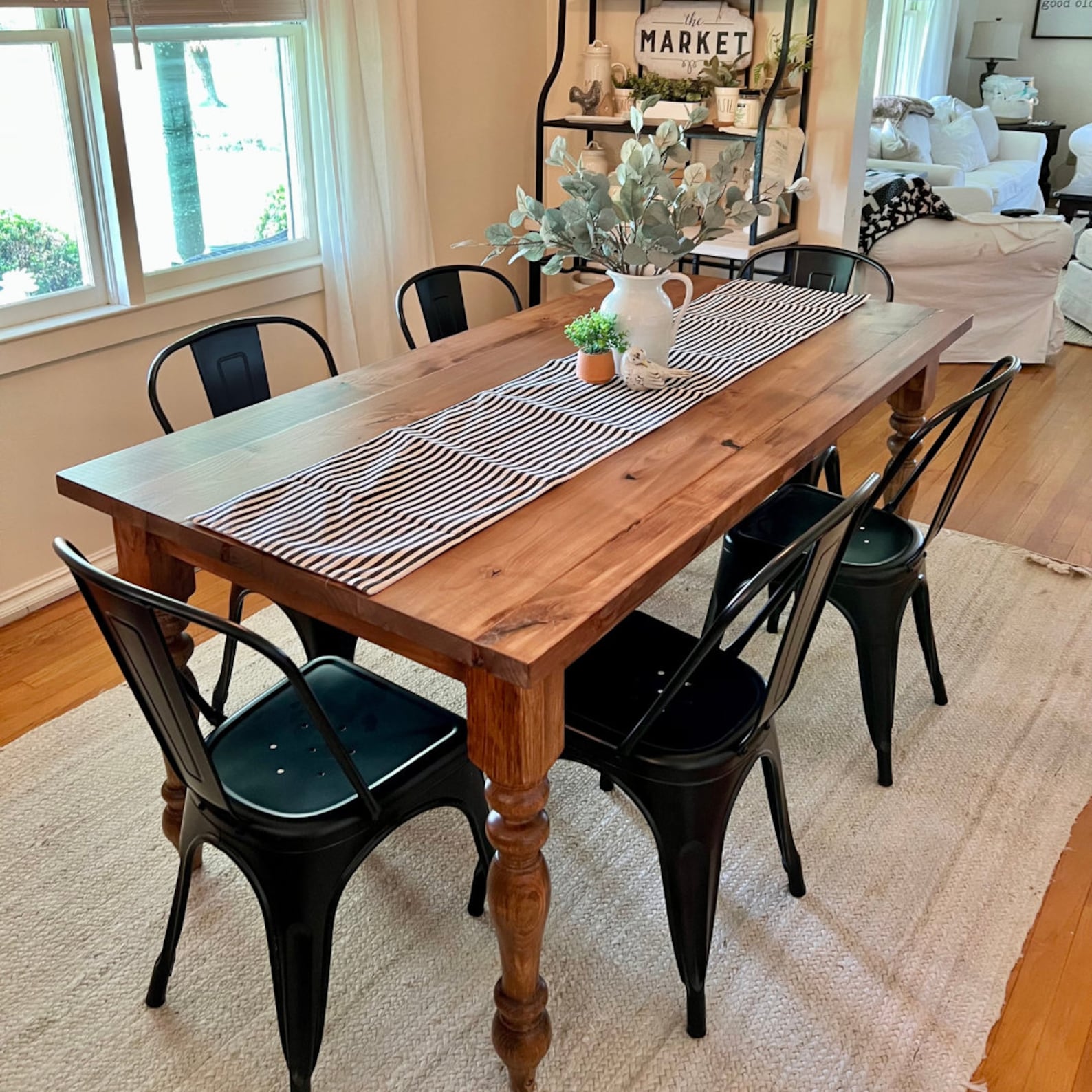 Rustic Country Cottage Dining Table - Etsy