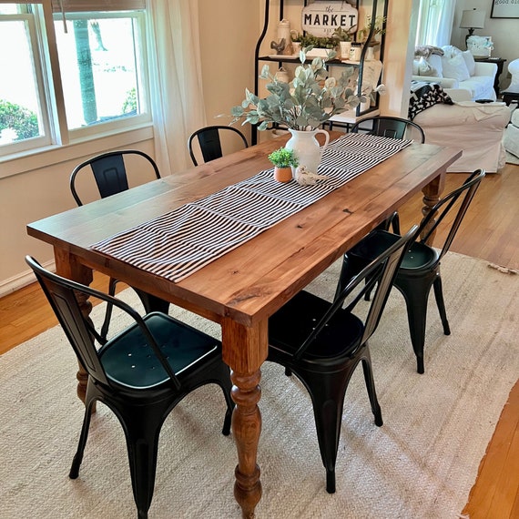 Rustic Country Cottage Dining Table Etsy