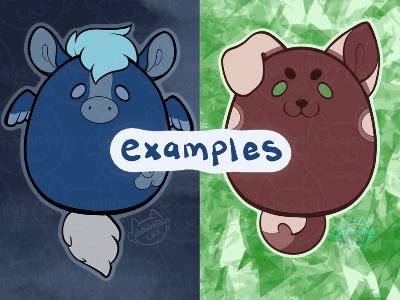 Floating Squishmallow Ych - Etsy