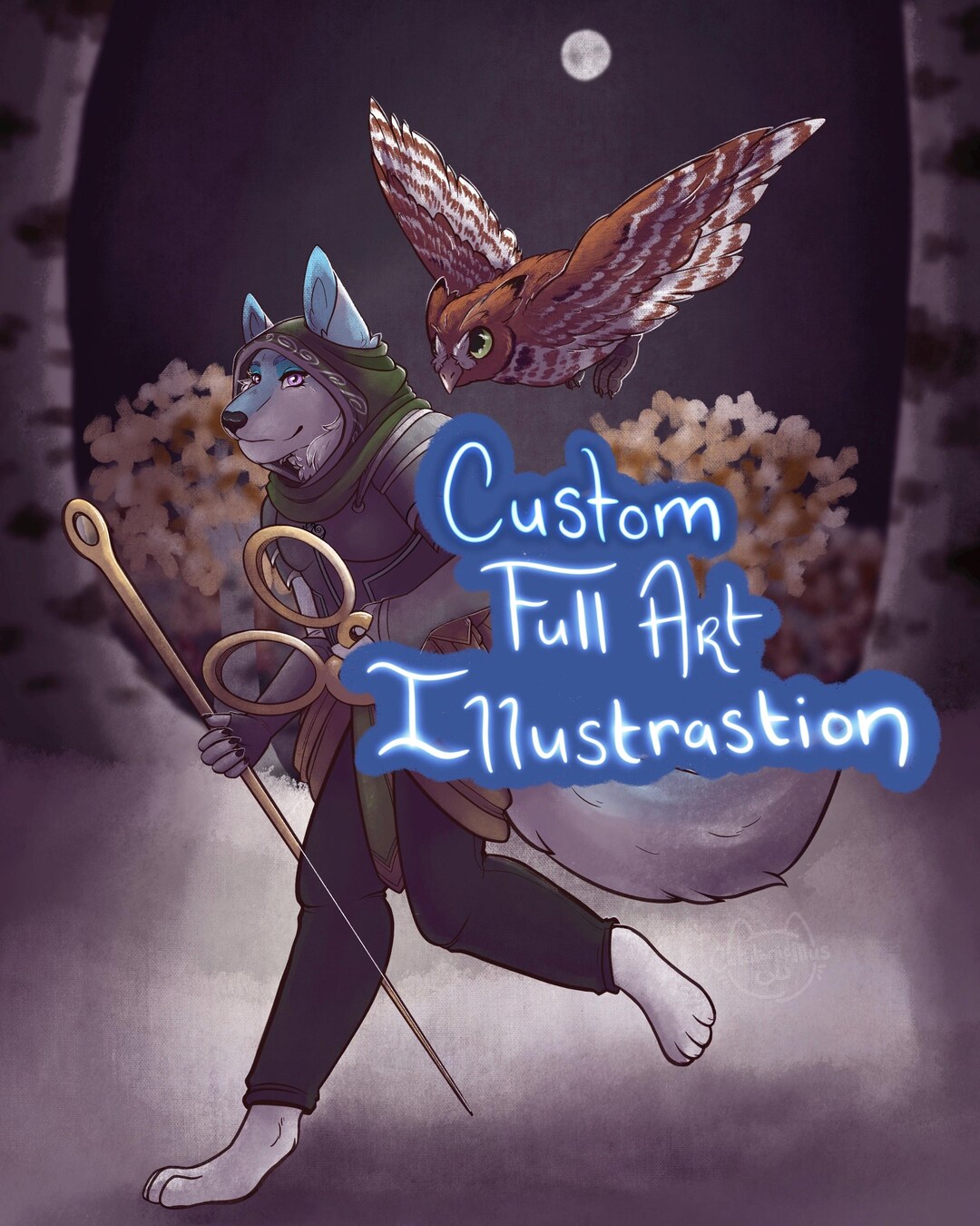 Custom Full Art Illustration- 1 to 3 Characters - Etsy