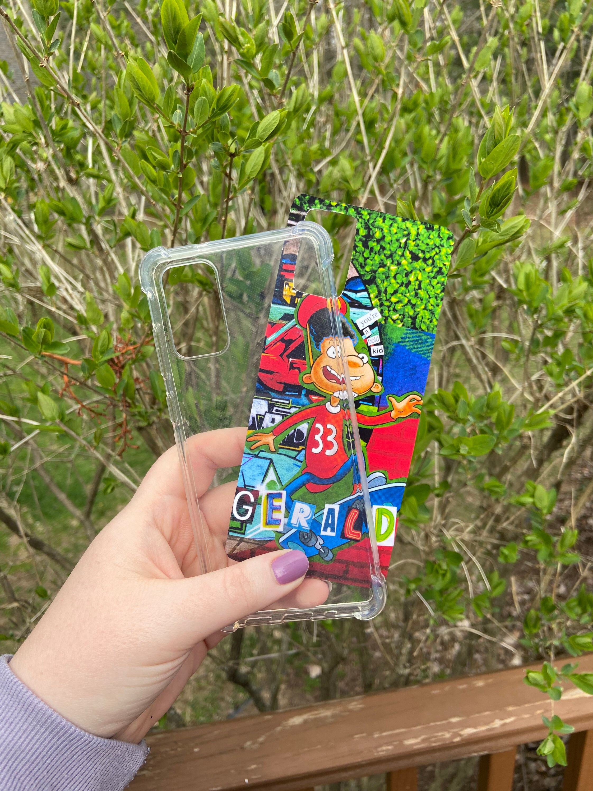 Hey Arnold Gerald Collage Phone Case Insert - Etsy
