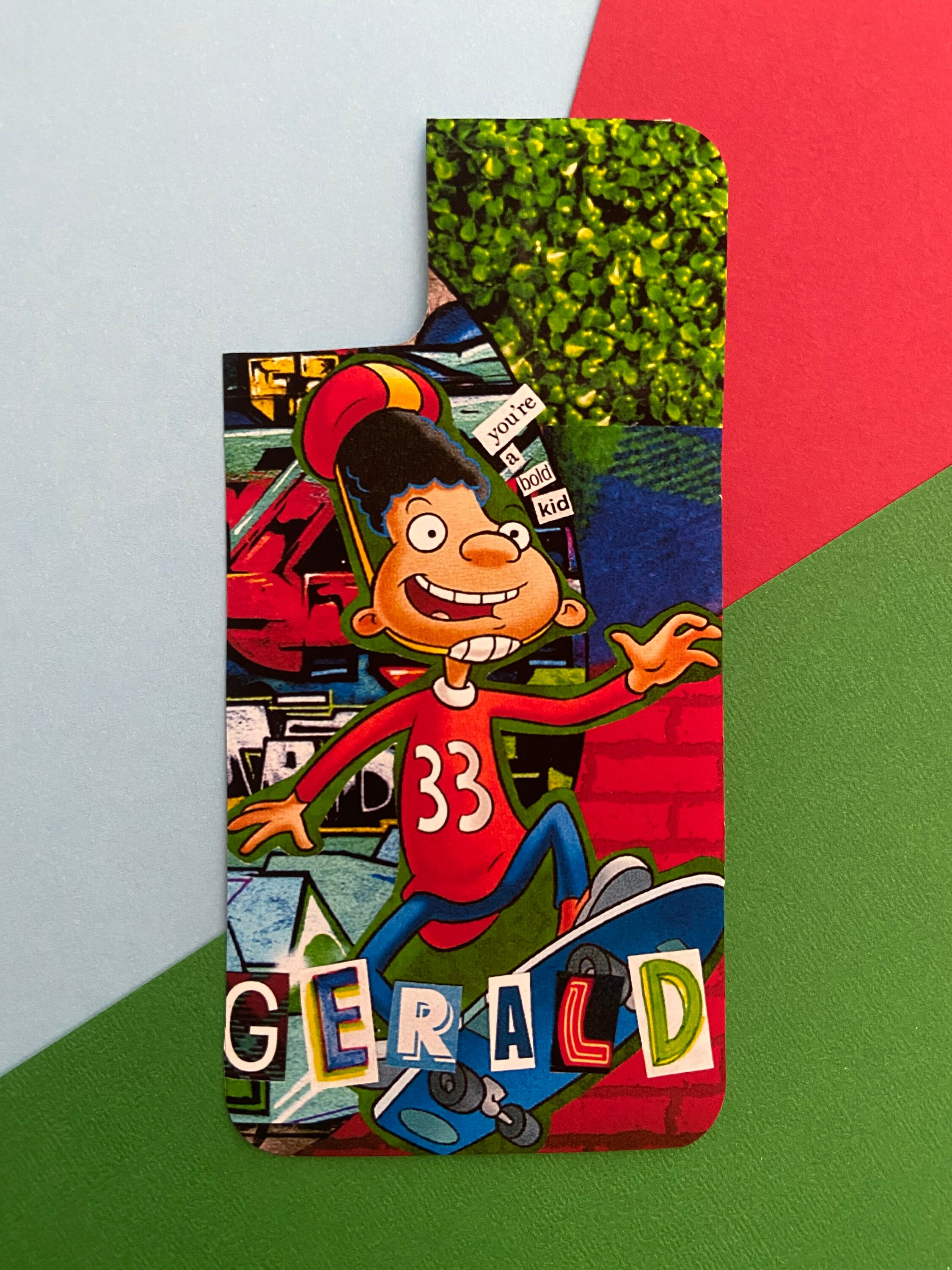 Hey Arnold Gerald Collage Phone Case Insert - Etsy
