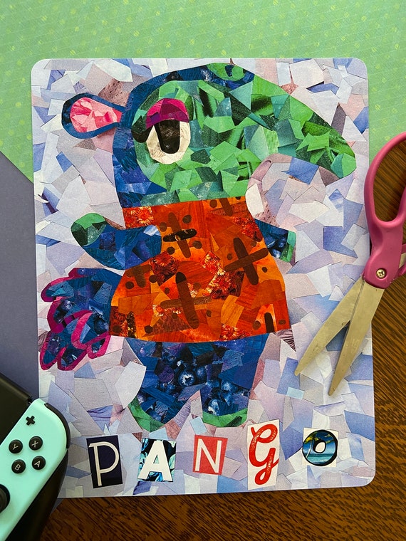 Animal Crossing Pango Collage Art Print | Etsy