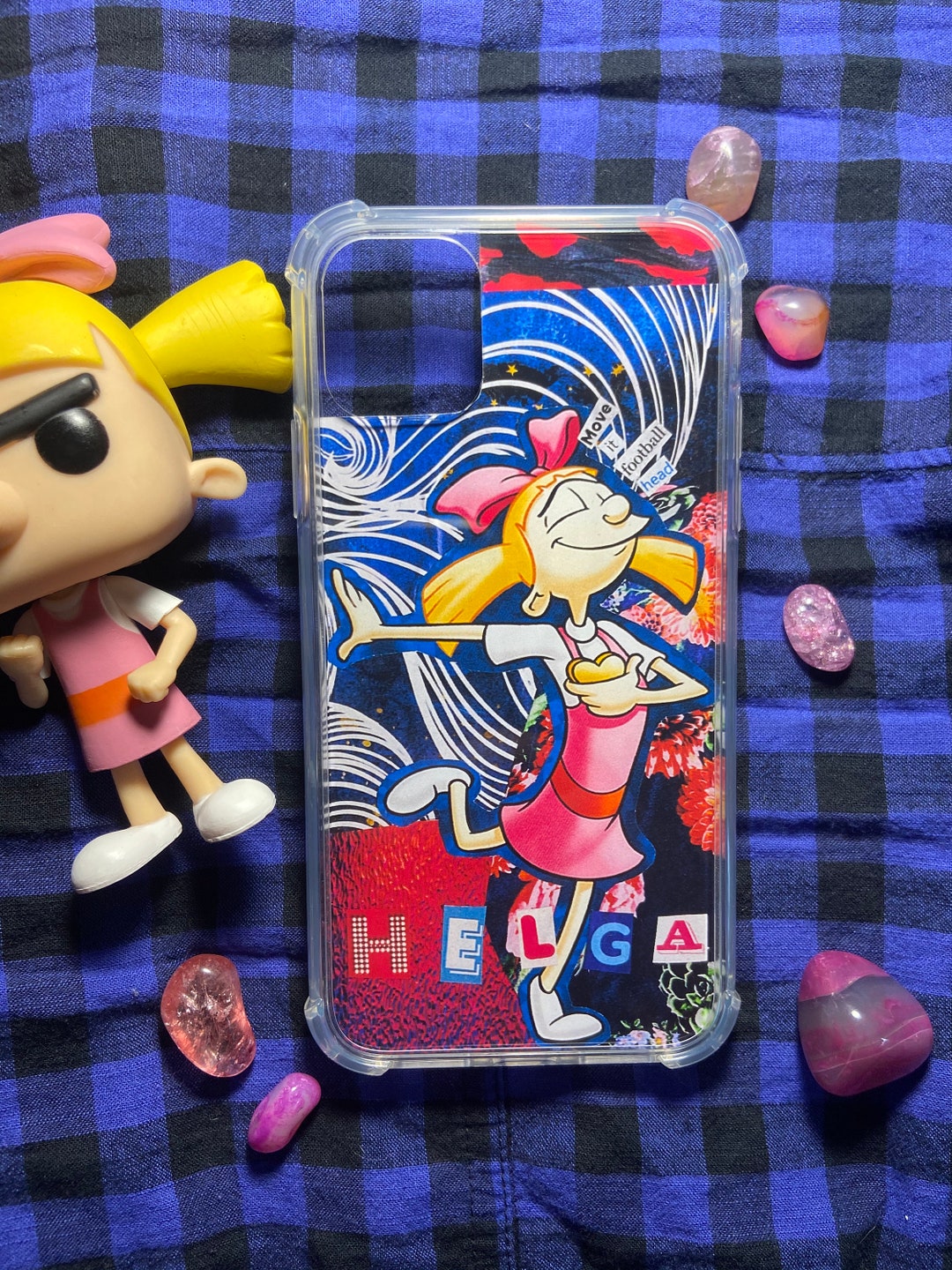 Hey Arnold Helga Collage Phone Case Insert - Etsy