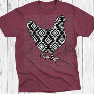 Aztec Chicken Svg Dxf PNG Chick Rooster Country Show Time - Etsy