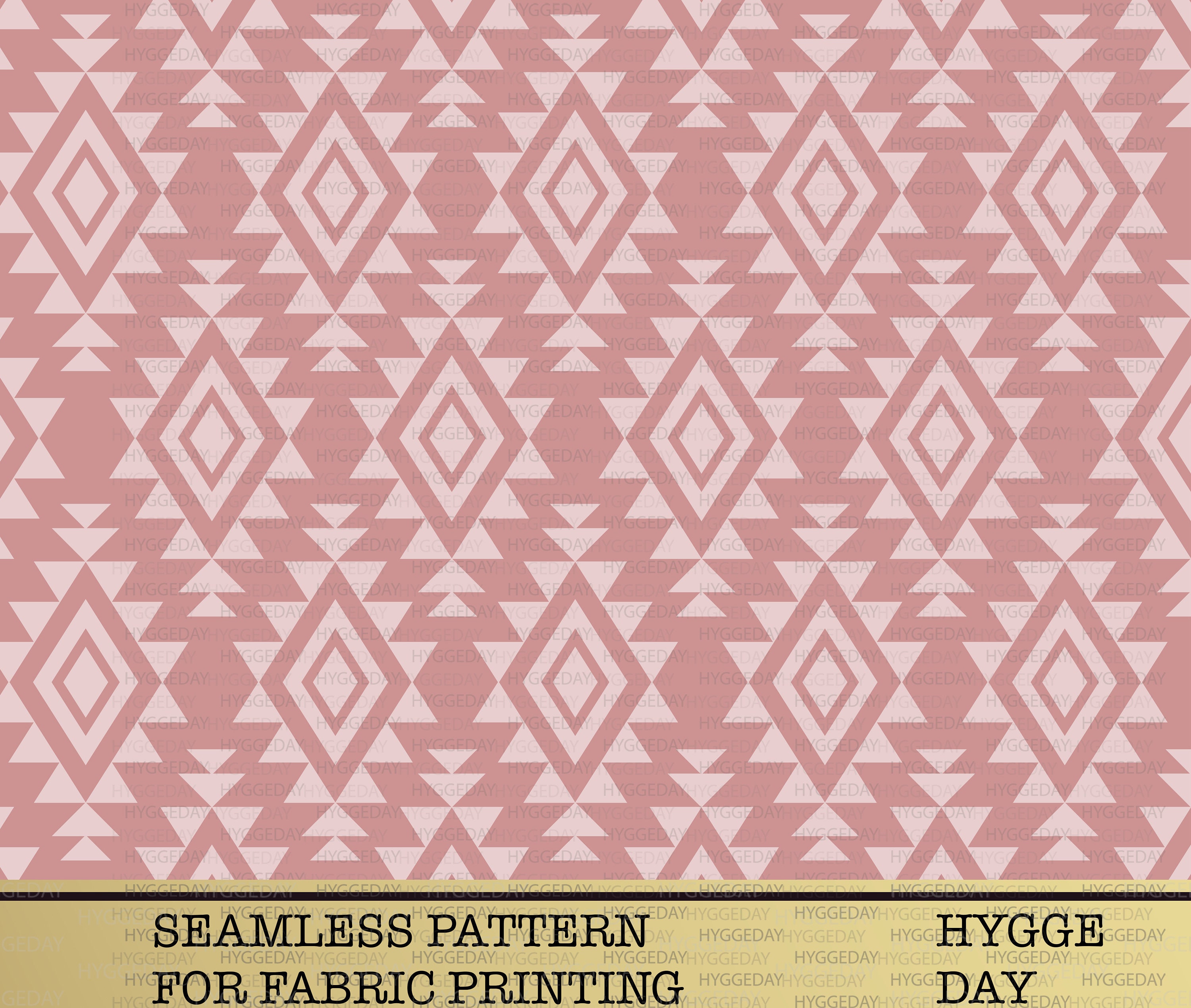 Pastel Aztec Pattern Wallpaper