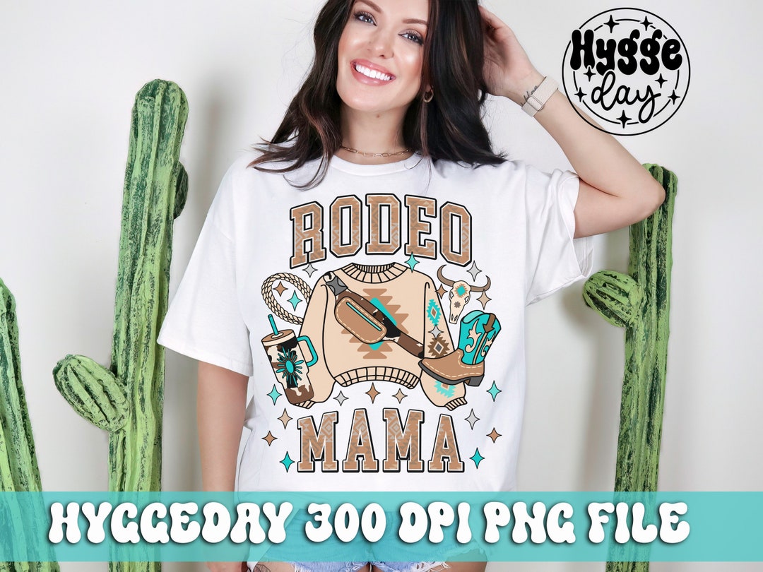 Rodeo Mama Png, Digital Download, Sublimate, Sublimation, Varsity ...