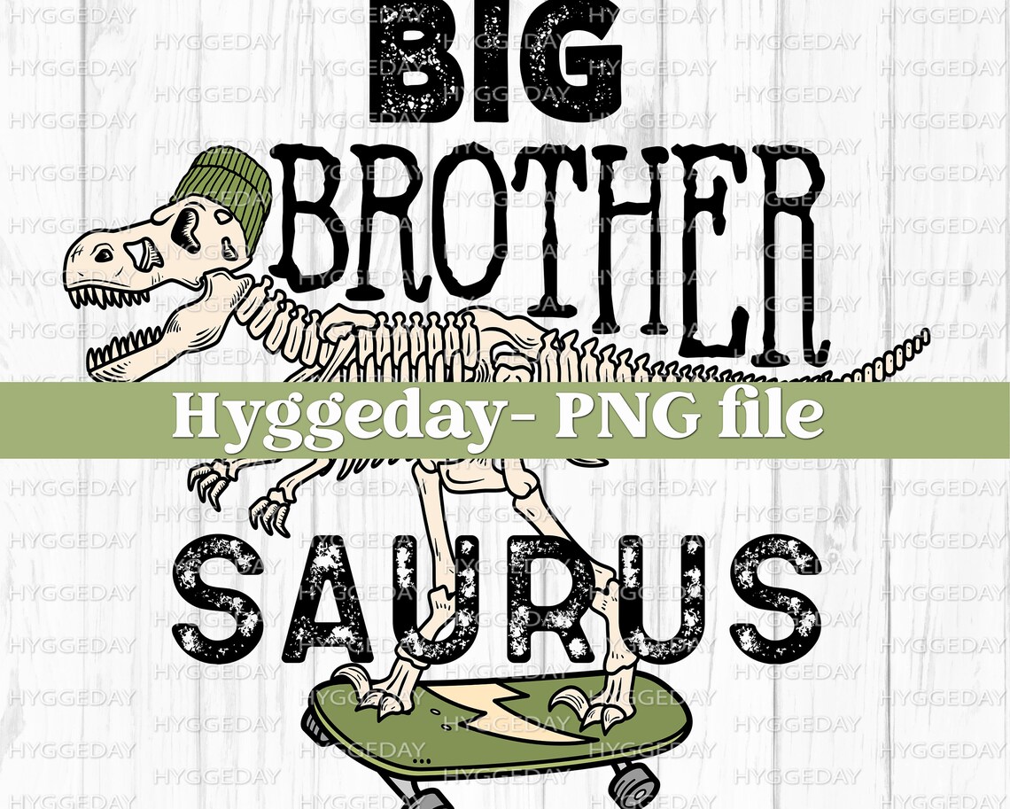 Big Brother Saurus PNG Digital Download Sublimation - Etsy