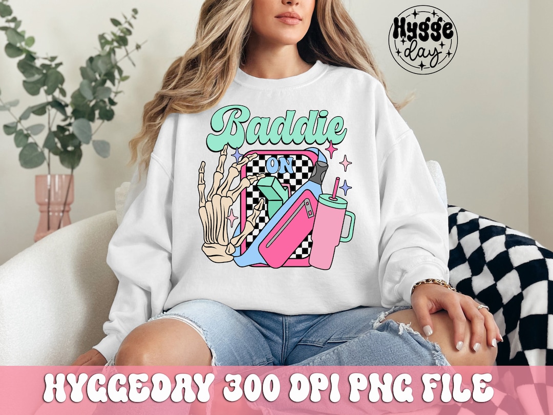 Baddie on Png, Digital Download, Sublimation, Sublimate, Cheetah, Basic ...