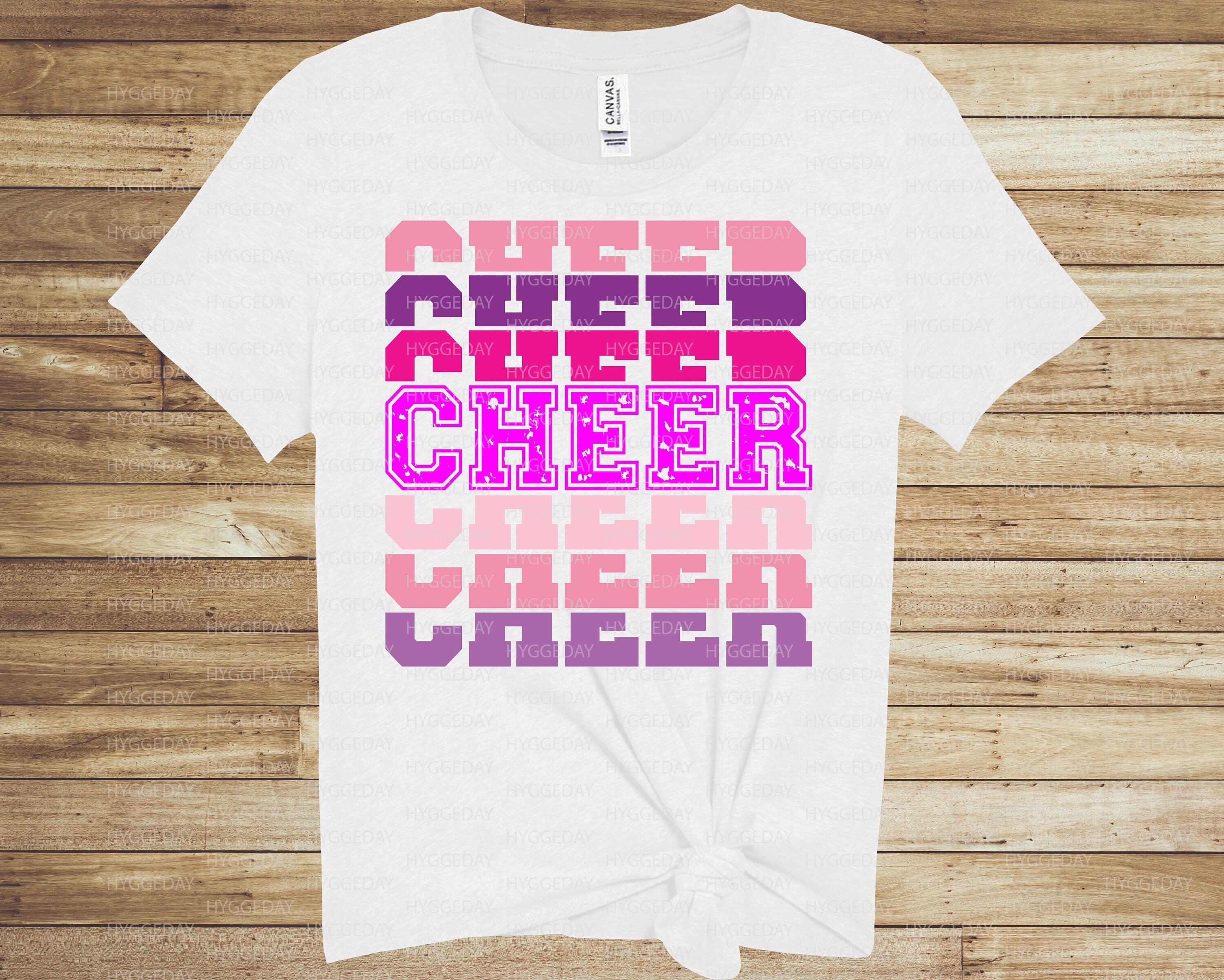 Distressed Cheer Svg DXF PNG Cut File Grunge Svg | Etsy