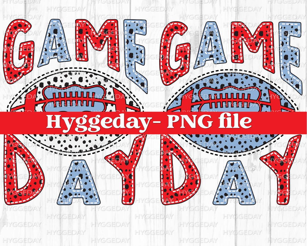 Game Day PNG, Digital Download, Football, Fall, Autumn, Team, School ...
