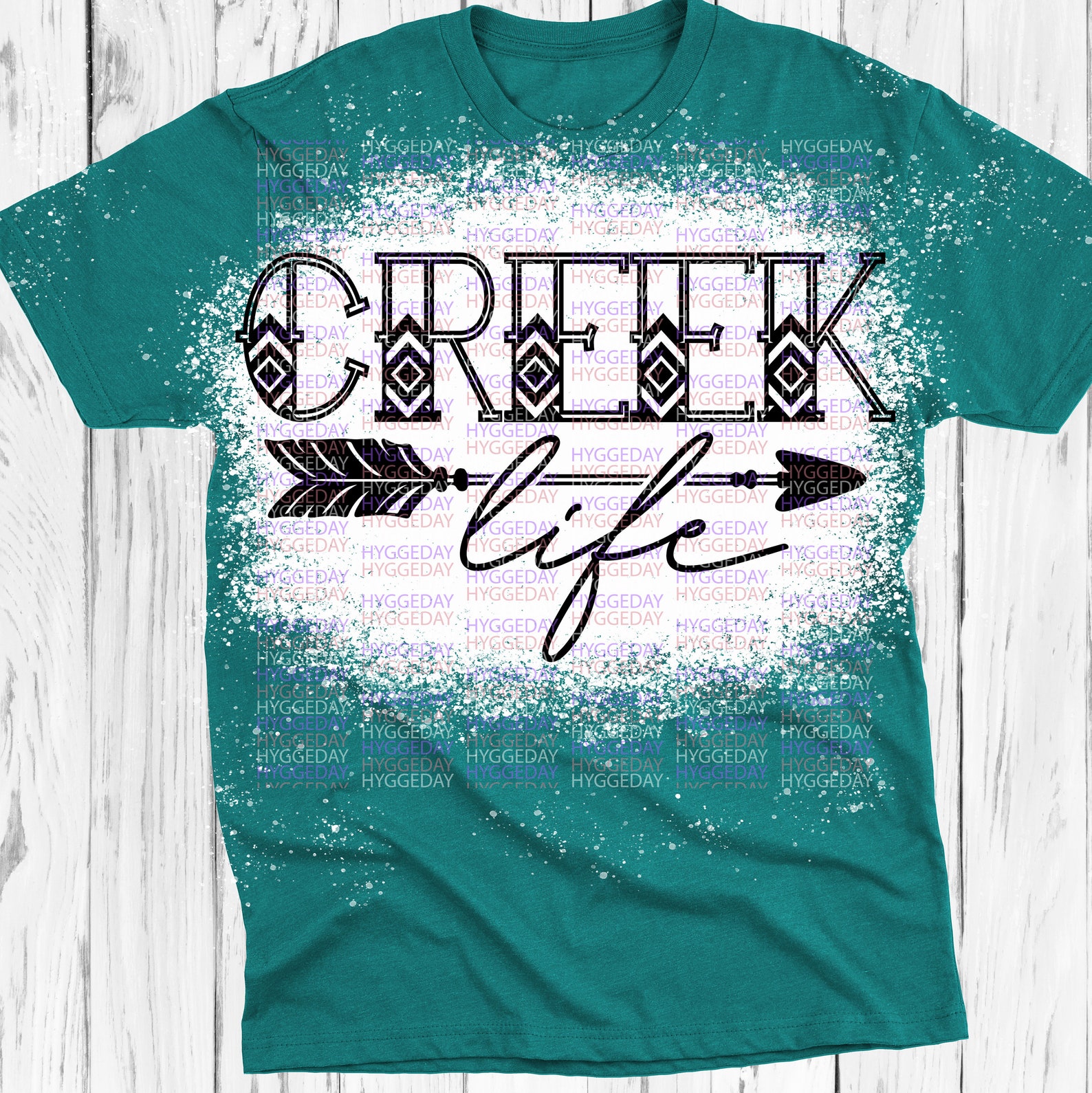 Creek Life SVG DXF PNG Vacation Chevron Boho Tribal | Etsy