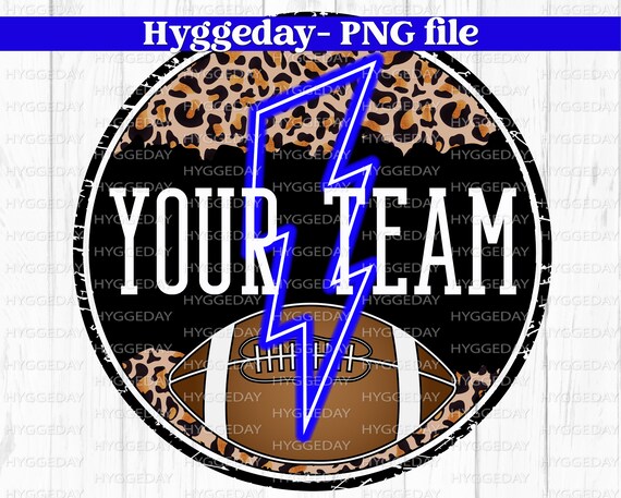 Blank School Spirit PNG Sublimation Download Team Colors - Etsy