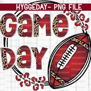 Game Day PNG, Sublimation Download, Team Colors, Game Day, Football ...