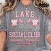 Lake Social Club PNG: Pink Checkered Design (digital Download) - Etsy