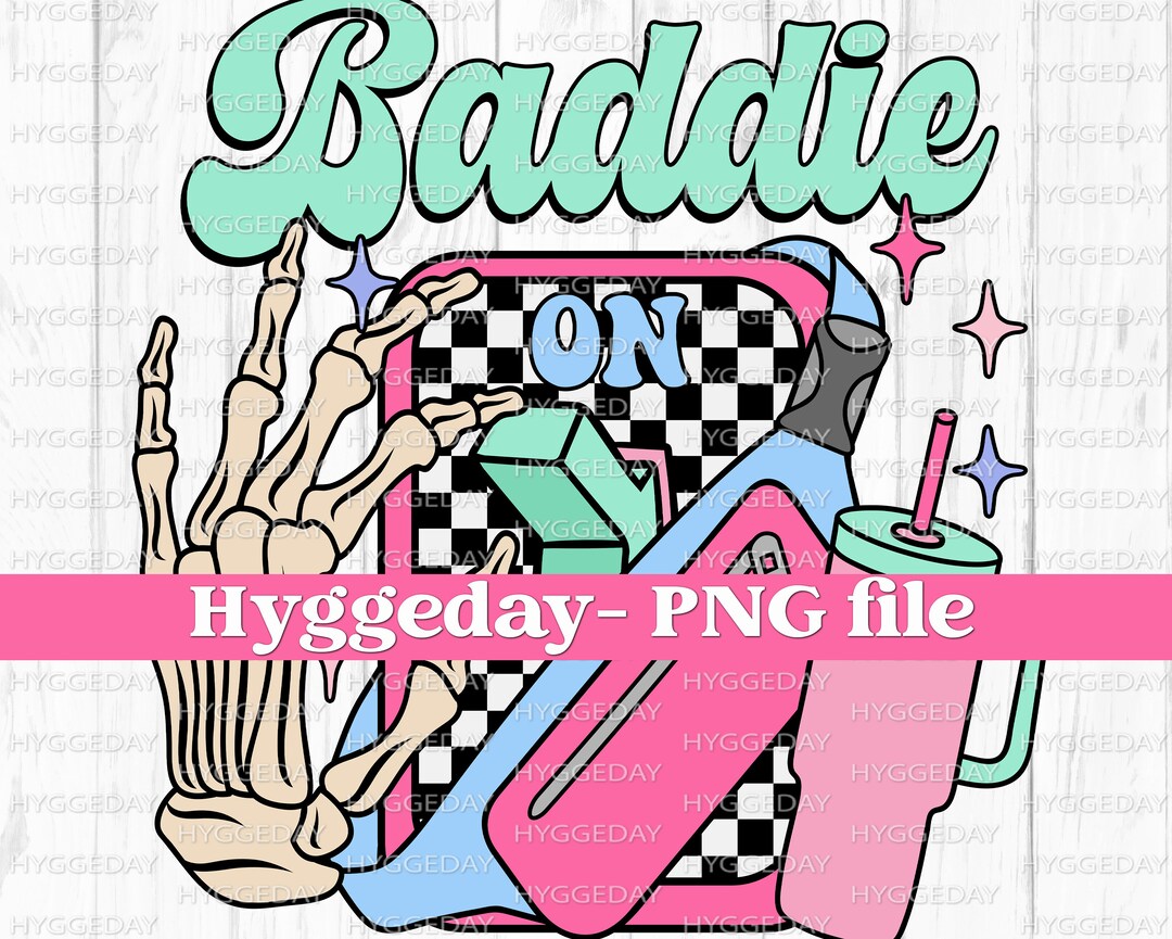 Baddie on Png, Digital Download, Sublimation, Sublimate, Cheetah, Basic ...