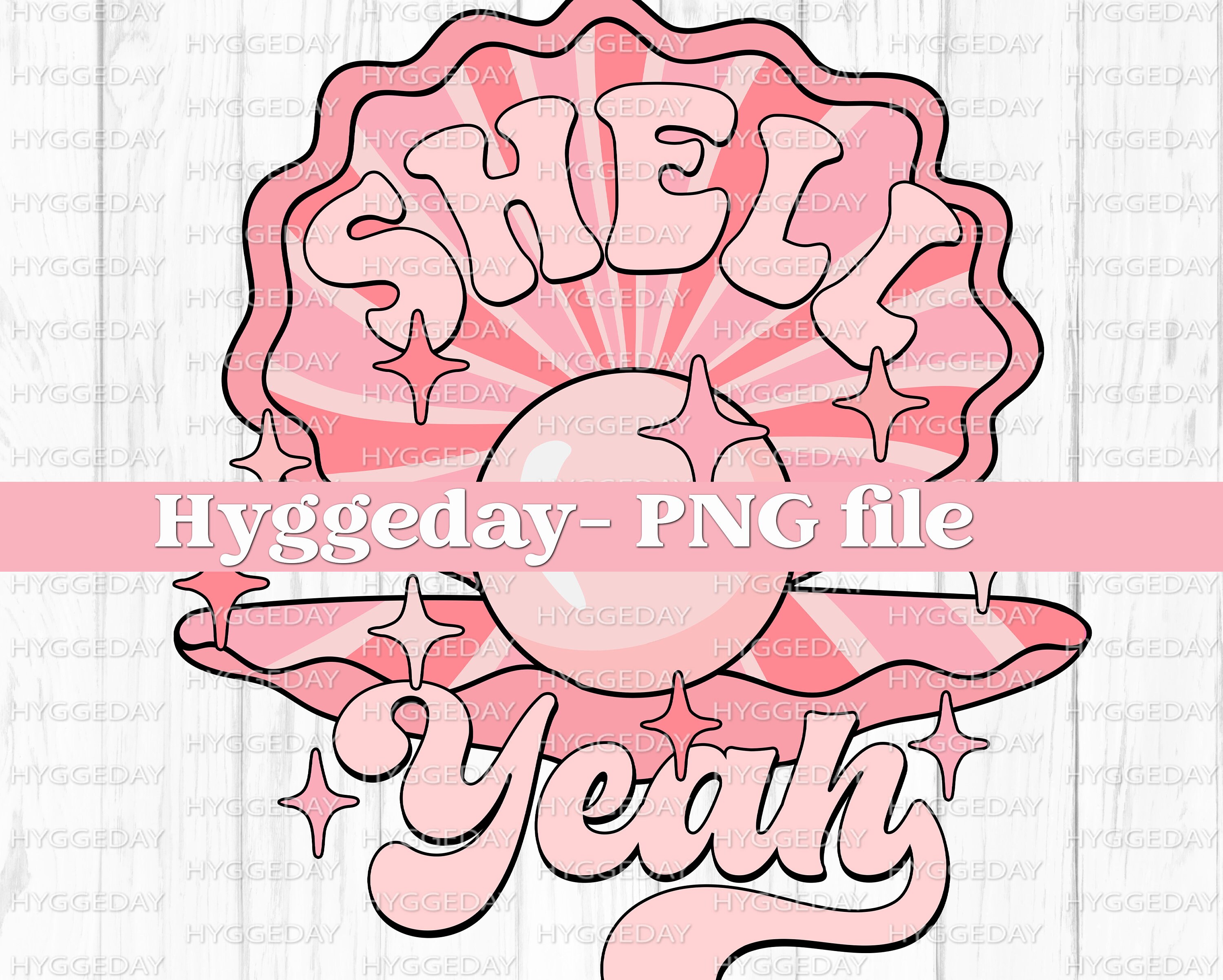 Shell Yeah PNG Digital Download Sublimate Sublimation - Etsy