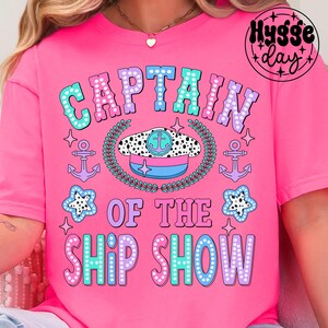 Captain of the Ship Show PNG, Digital Download, Sublimation, Sublimate ...