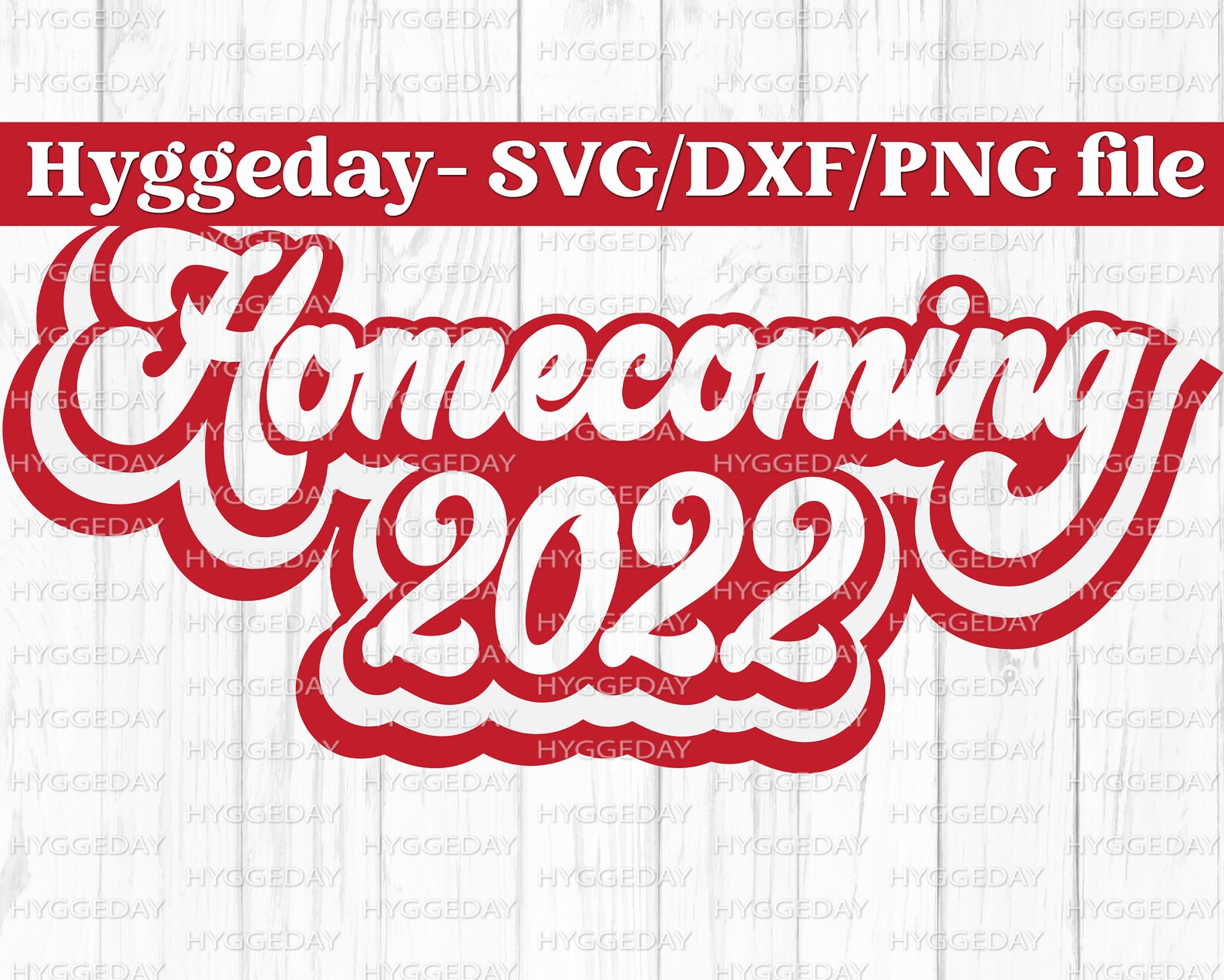Retro Homecoming Svg Dxf PNG High School School Hoco 2022 - Etsy
