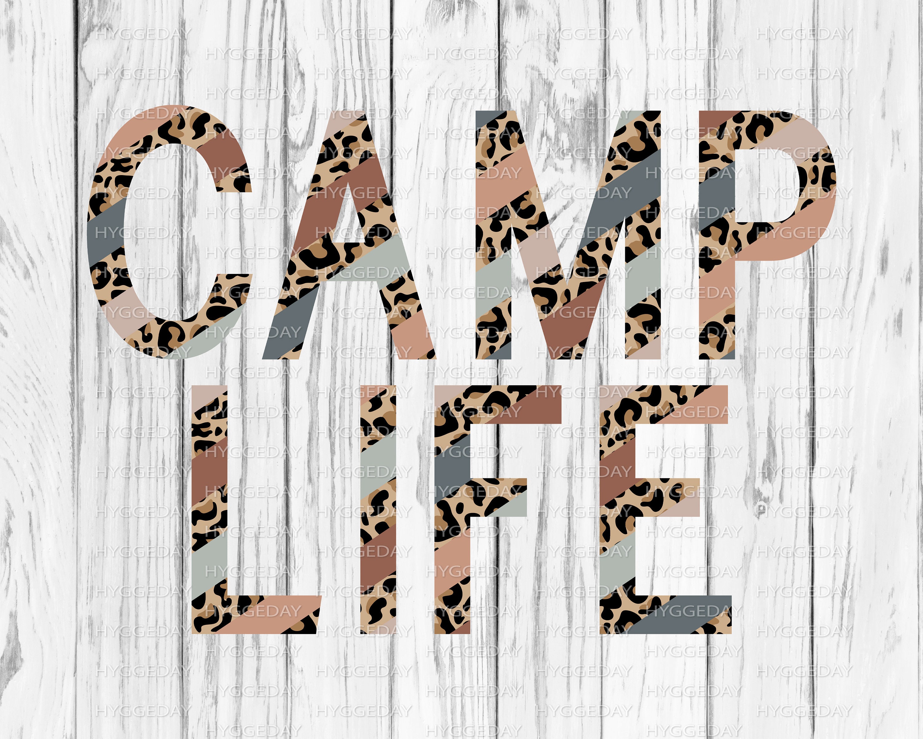 Camp Life PNG Sublimate Download Camping Summer Camp Life | Etsy