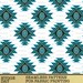 2 Seamless Serape Png, Sublimate Download, Aztec, Turquoise, Gemstone ...