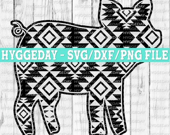 Aztec Pig Png - Etsy