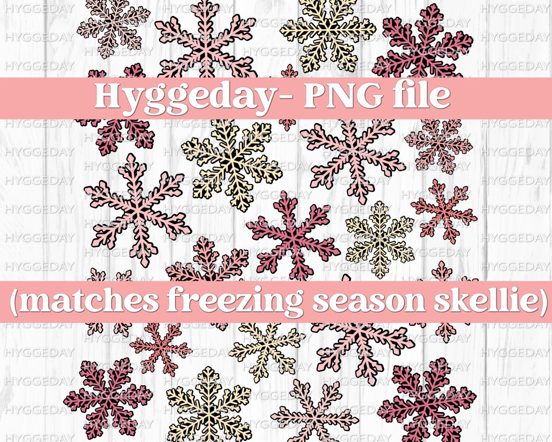 Snowflakes Matches Pink Freezing Season PNG, Digital Download ...