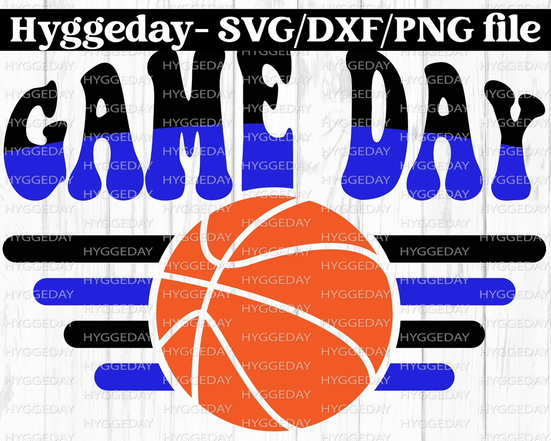Game Day Basketball SVG DXF PNG School Team Spirit Retro - Etsy