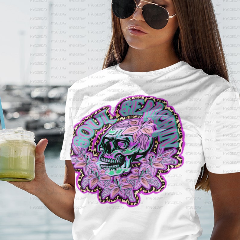 Skull PNG Sublimation Download Digital Download File For: - Etsy