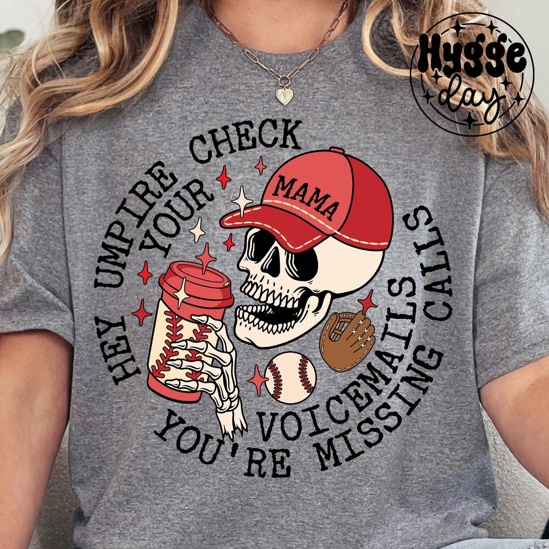 Hey Umpire PNG, Digital Download, Baseball, Softball, Mama, Mom, Skull ...