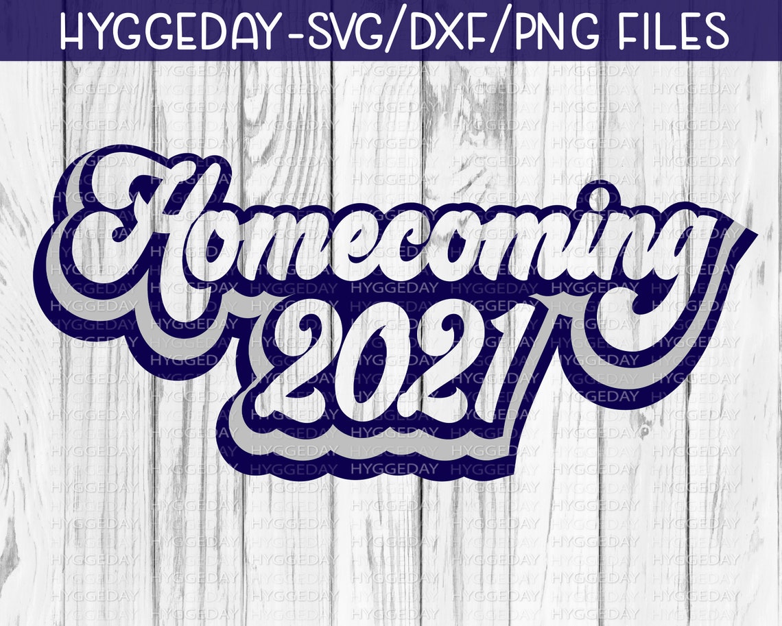 Retro Homecoming Svg Dxf PNG High School School Hoco 2021 | Etsy